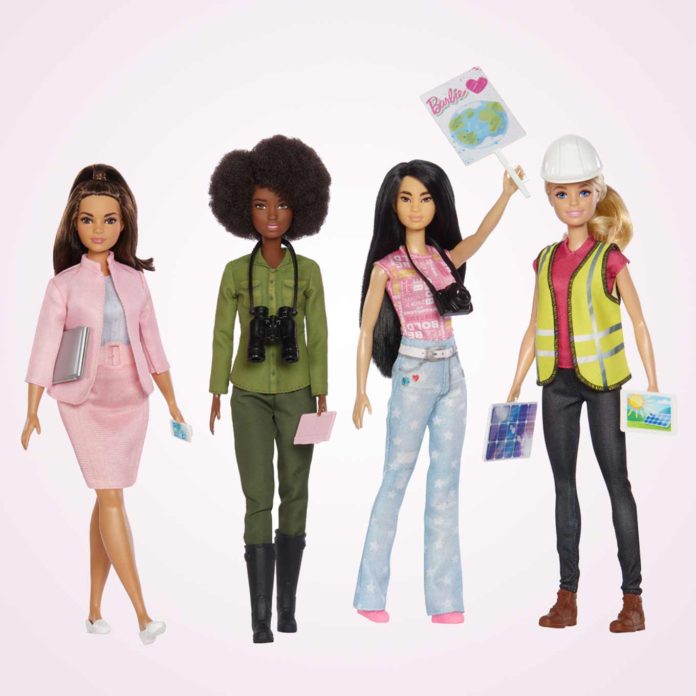 Mattel lança barbie ambientalista feita com plástico reciclado ...